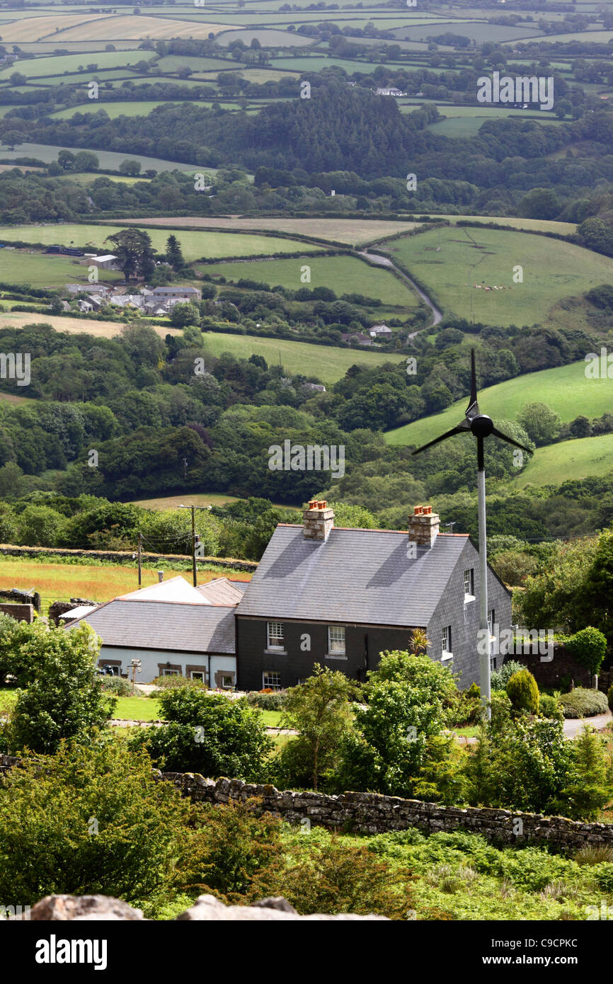 House cornwall countryside hi-res stock photography and images - Alamy