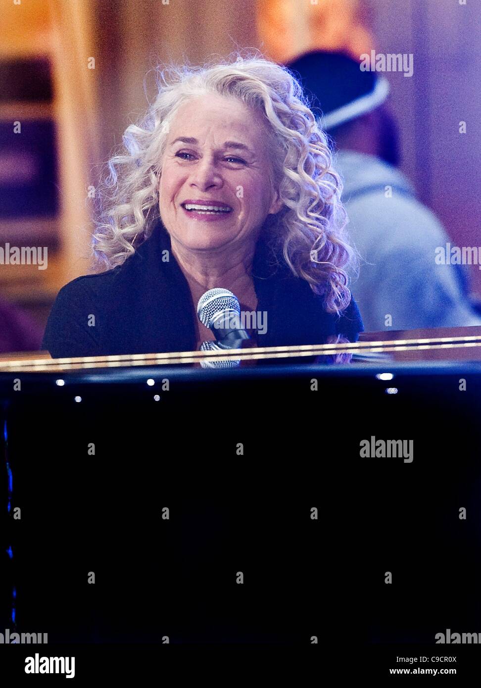 Carole King on stage for The NBC Today Show Concert with Carole King ...