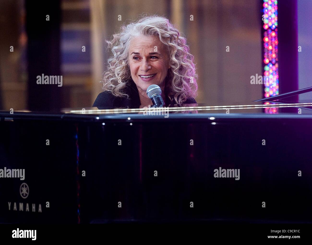 Carole King on stage for The NBC Today Show Concert with Carole King ...