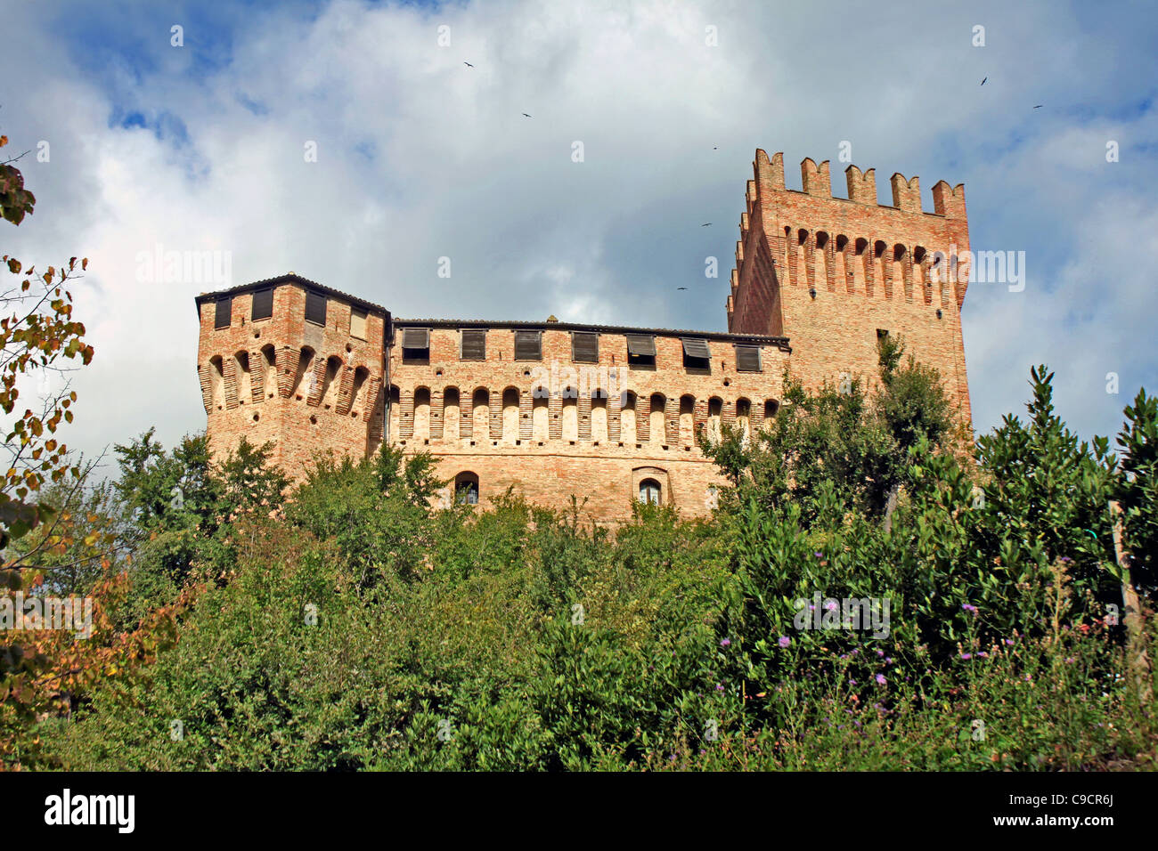 Gradara castle pesaro italy hi-res stock photography and images - Alamy