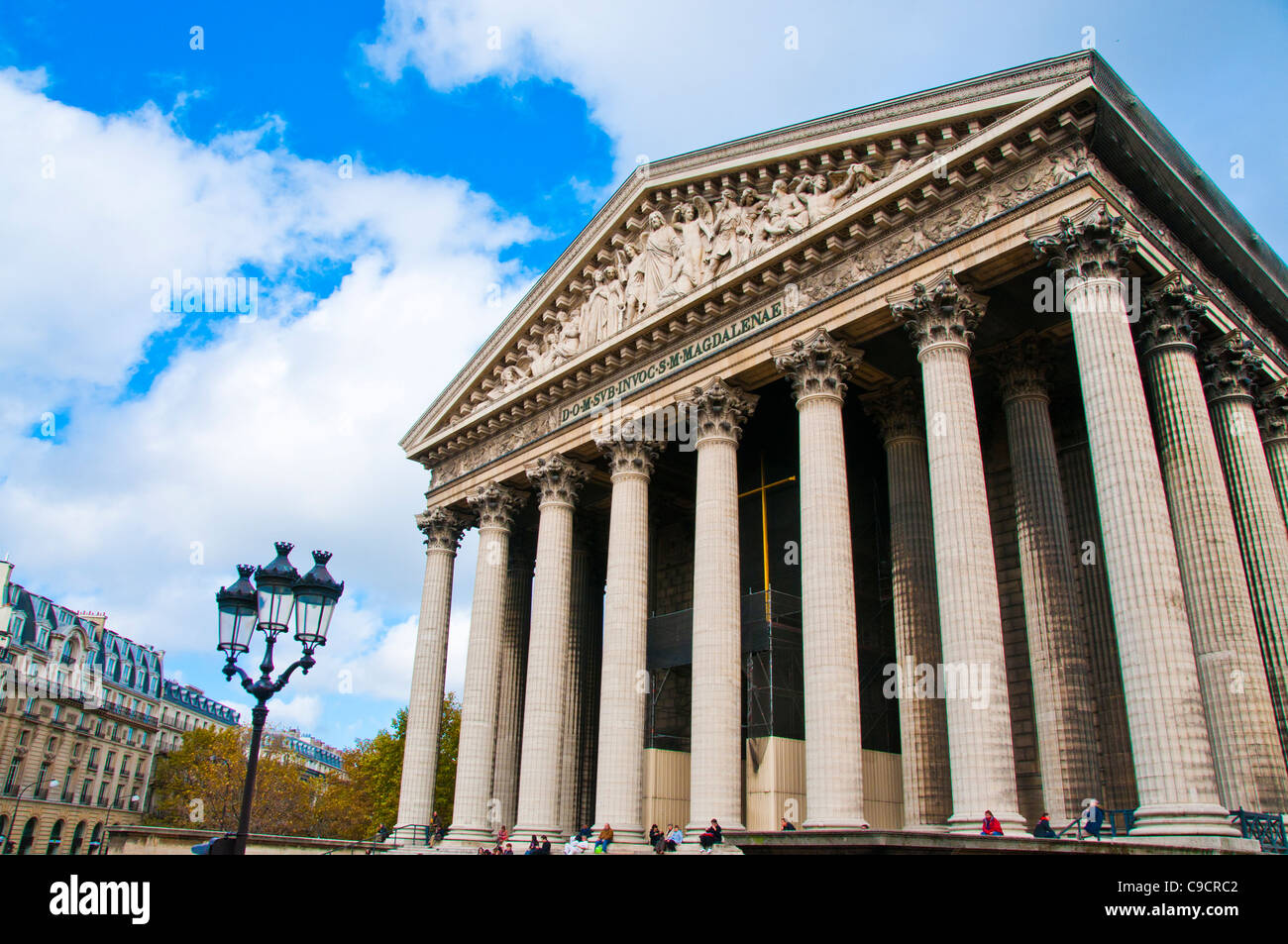 La Madeleine church Paris France Stock Photo - Alamy
