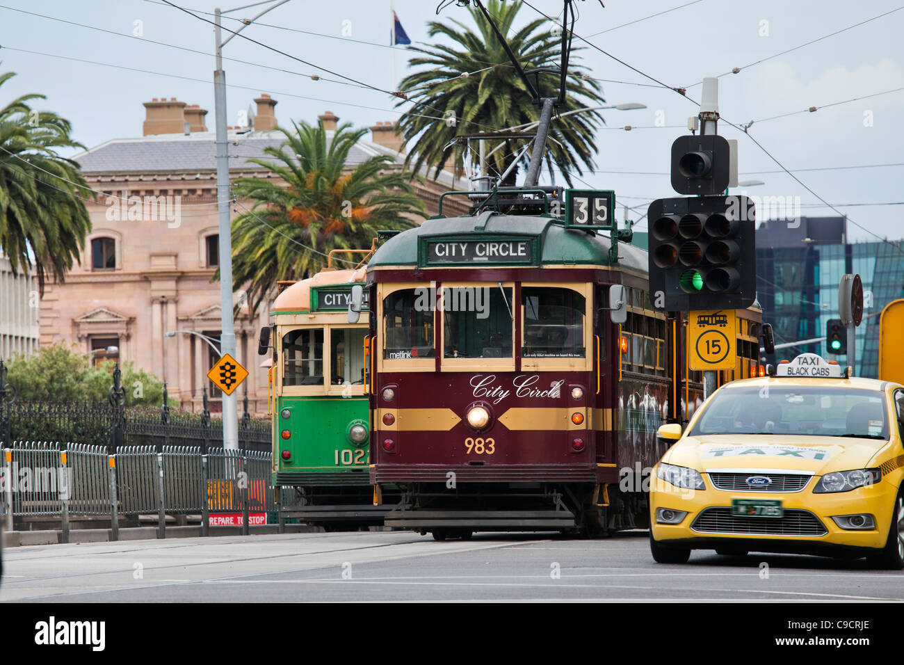 Old melbourne tram hi-res stock photography and images - Alamy