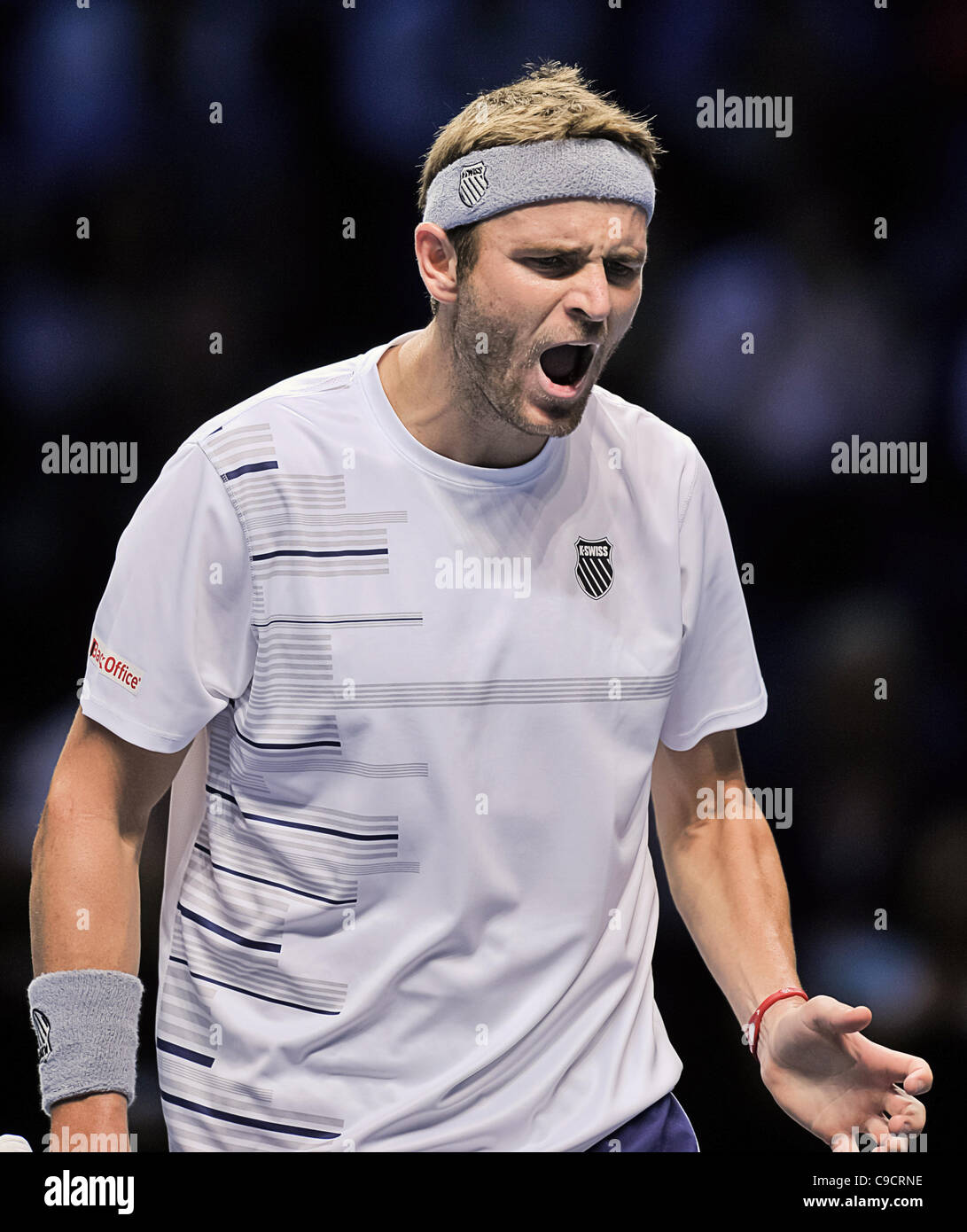 22.11.2011 London, England Mardy Fish of United States Of America ...