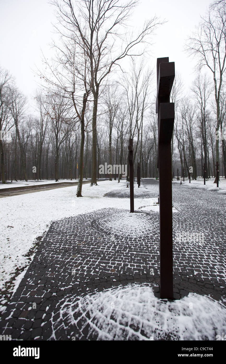 Memorial to Victims of Katyn Massacre, Kharkiv, Ukraine Stock Photo - Alamy