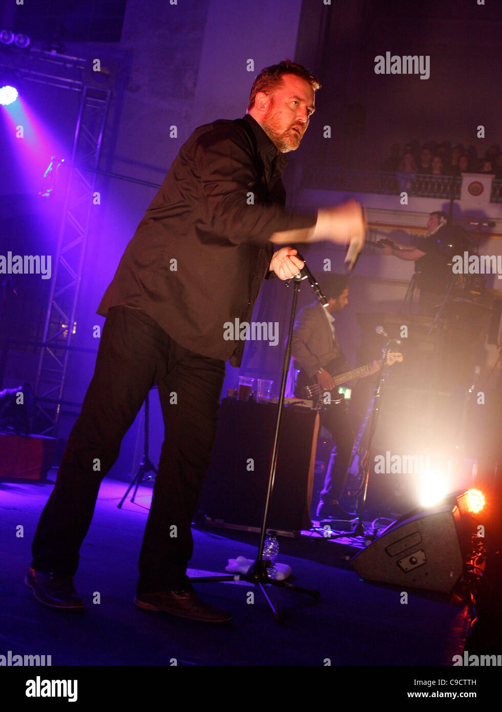 LONDON, UK, 22/11/2011. Rock band, Elbow play live at Mencap’s Little ...