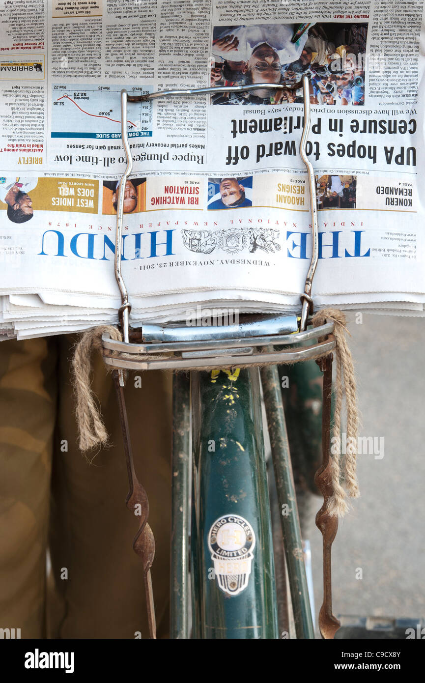 Old Indian Newspaper Texture