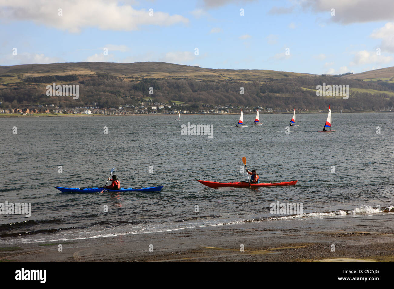 Great cumbrae dinghy hi-res stock photography and images - Alamy