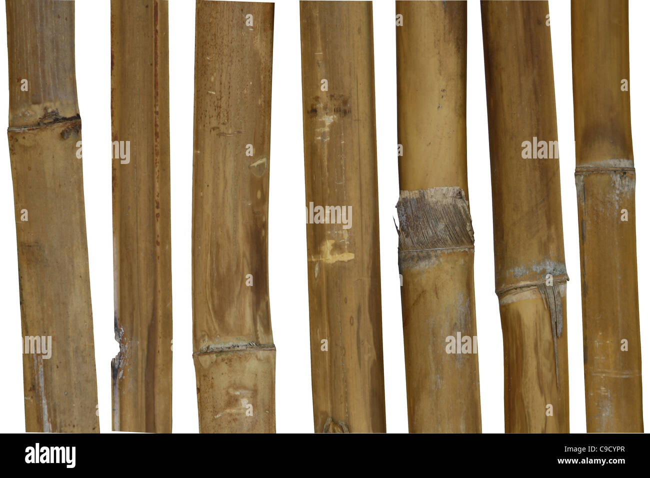 The natural bamboo frame. A white background Stock Photo - Alamy