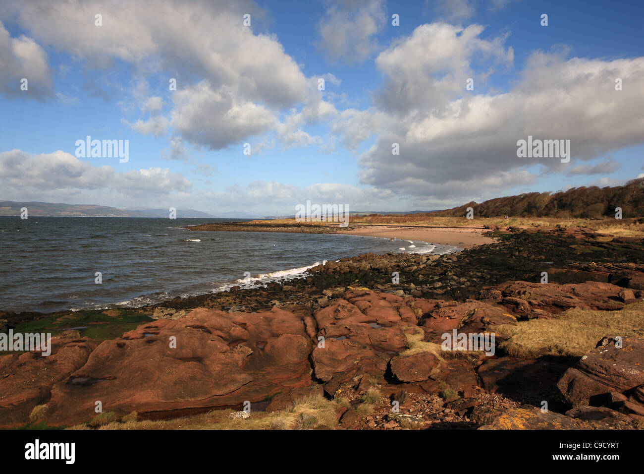 One of the beaches on the Isle of Cumbrae Stock Photo - Alamy