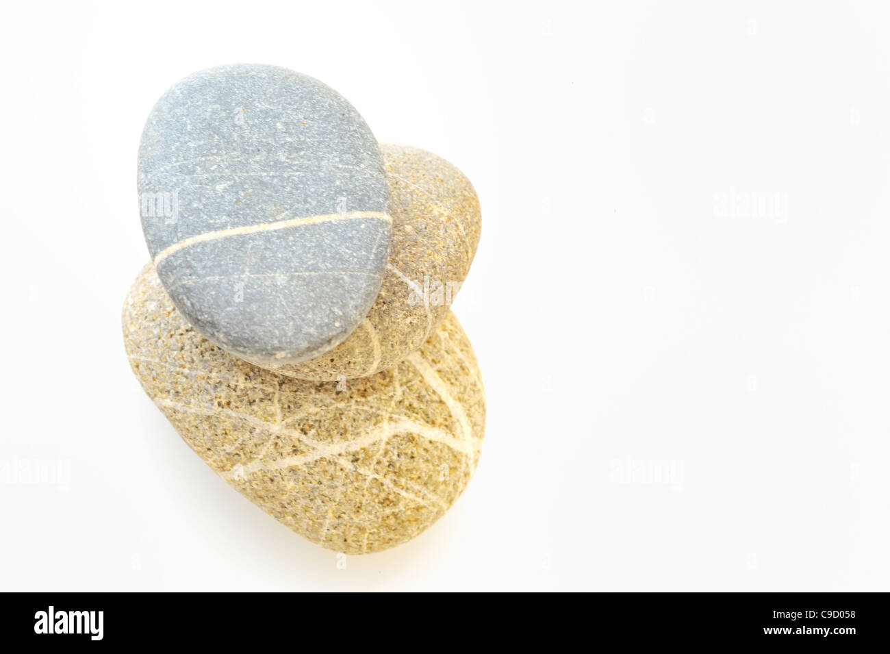 Round stones Cut Out Stock Images & Pictures - Alamy