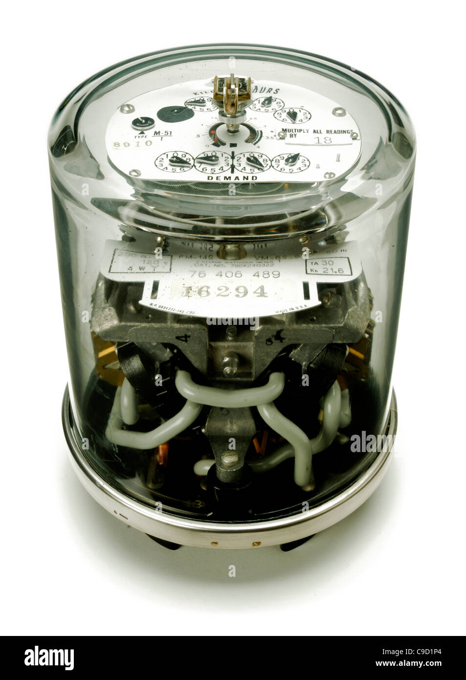 Electric measurement Cut Out Stock Images & Pictures - Alamy