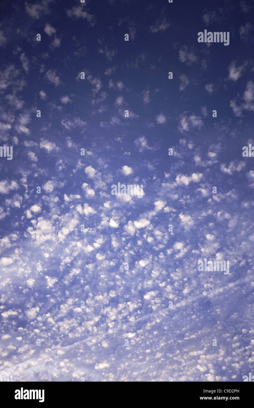 Wispy clouds in the sky Stock Photo - Alamy