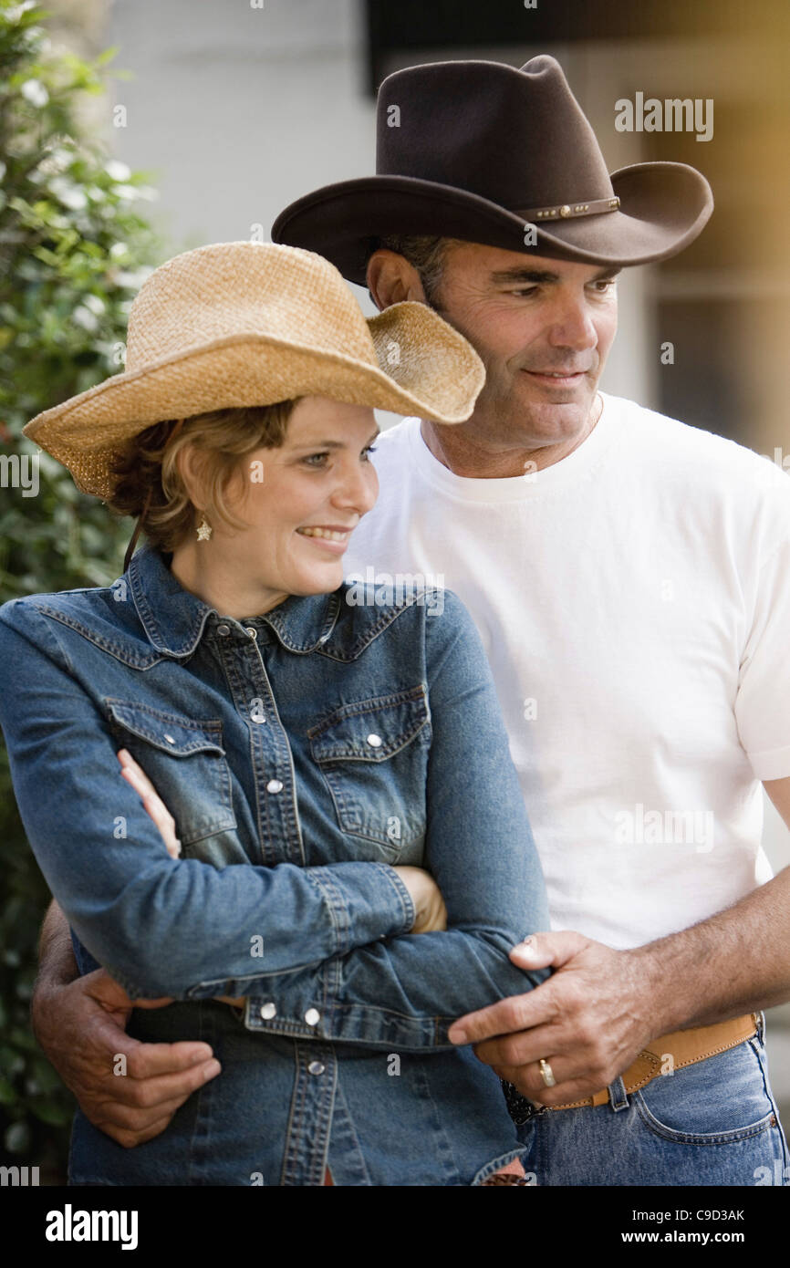 Americana country western couple hi-res stock photography and images ...