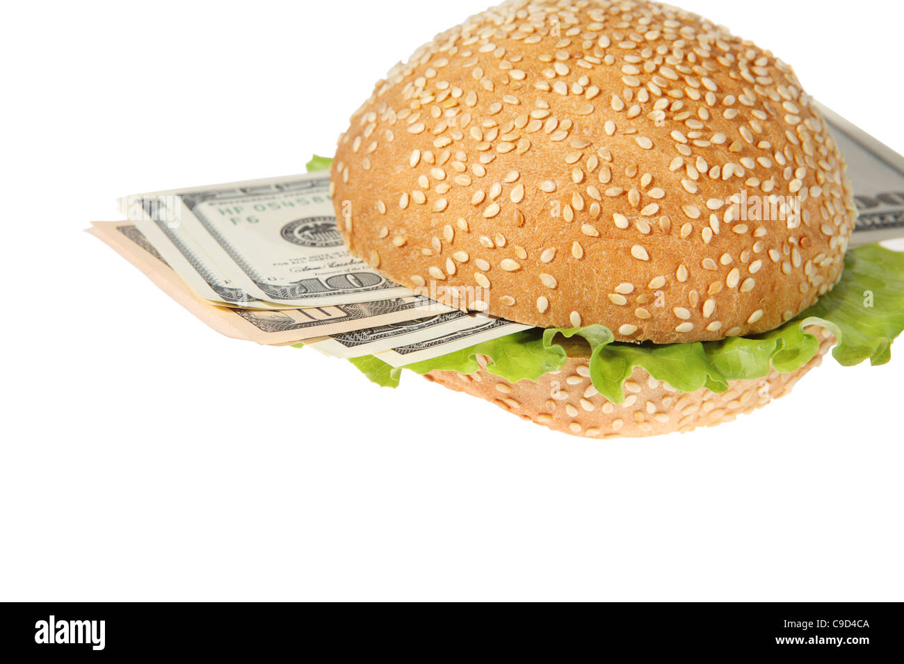Money burger hi-res stock photography and images - Alamy