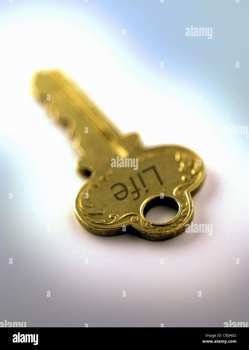 Close-up of a key Stock Photo - Alamy