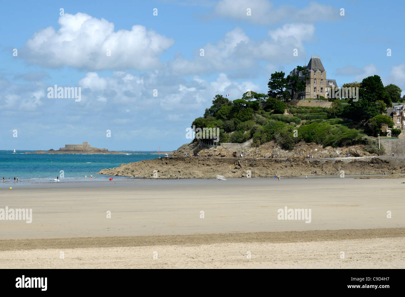 Moulinet point in Dinard (Brittany, France Stock Photo - Alamy