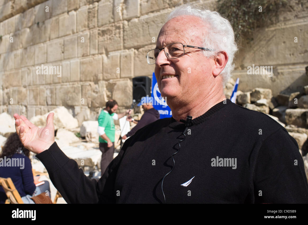 Jerusalem, Israel. 23rd Nov, 2011. Professor Ronny Reich of the ...