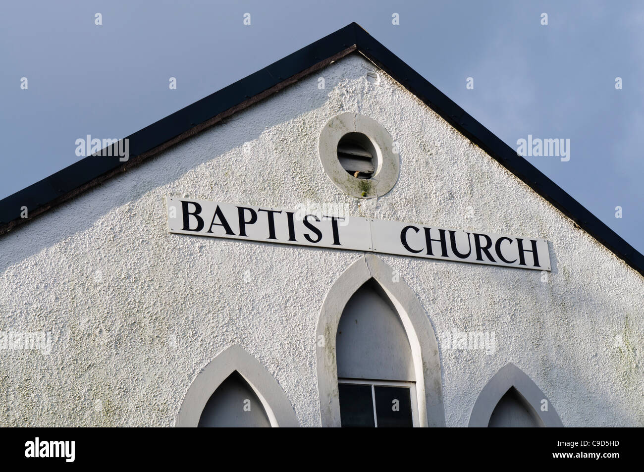 Baptist church sign hi-res stock photography and images - Alamy