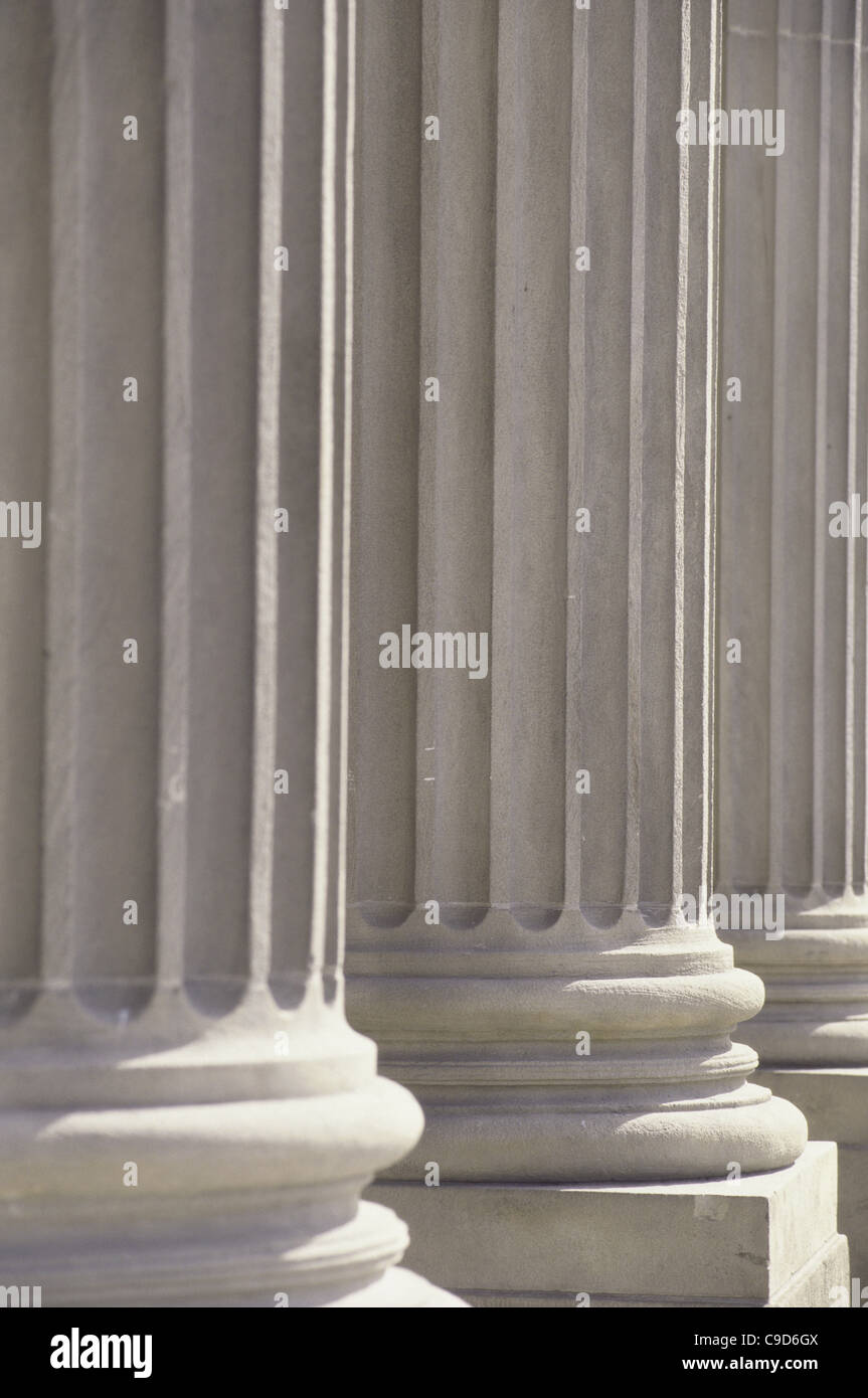 Row of columns Stock Photo - Alamy