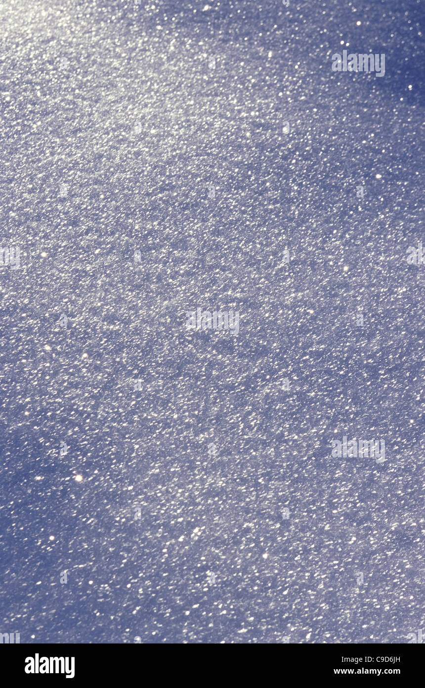 Snow on the ground Stock Photo - Alamy