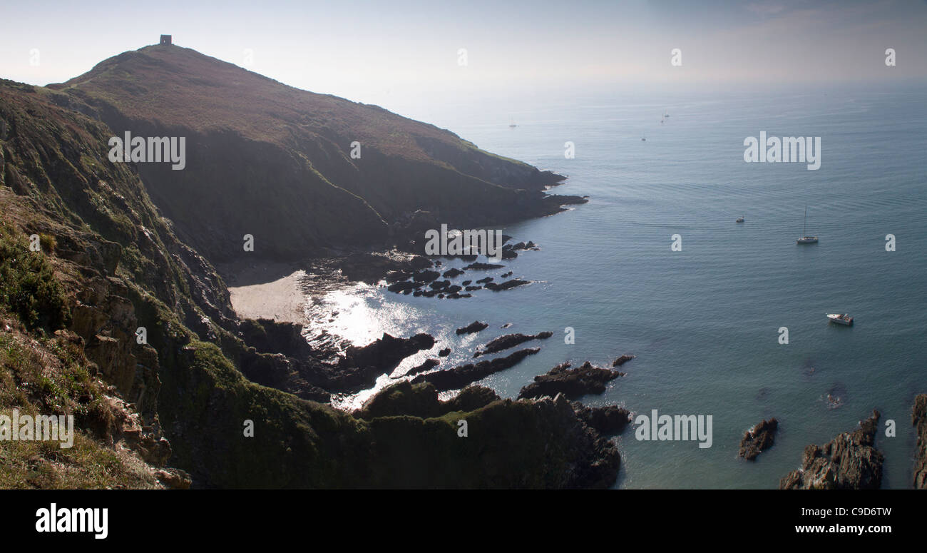Rame Head on the Cornish coast Stock Photo - Alamy
