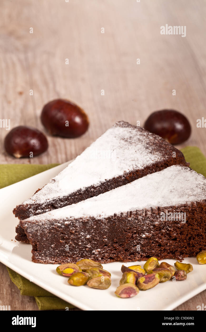Chestnut cake hi-res stock photography and images - Alamy