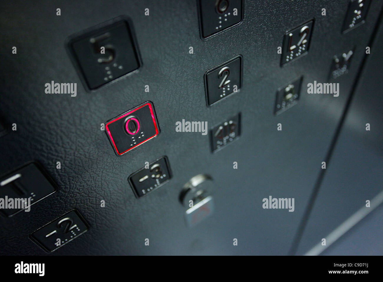 Elevator numbers hi-res stock photography and images - Alamy