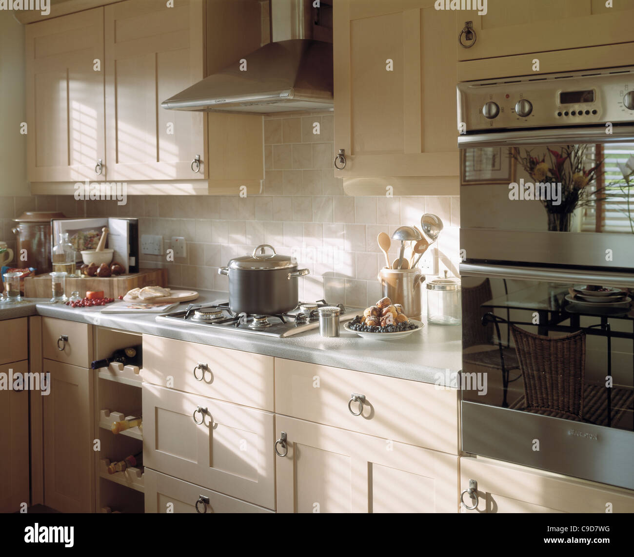 Food preparation in the kitchen Stock Photo - Alamy
