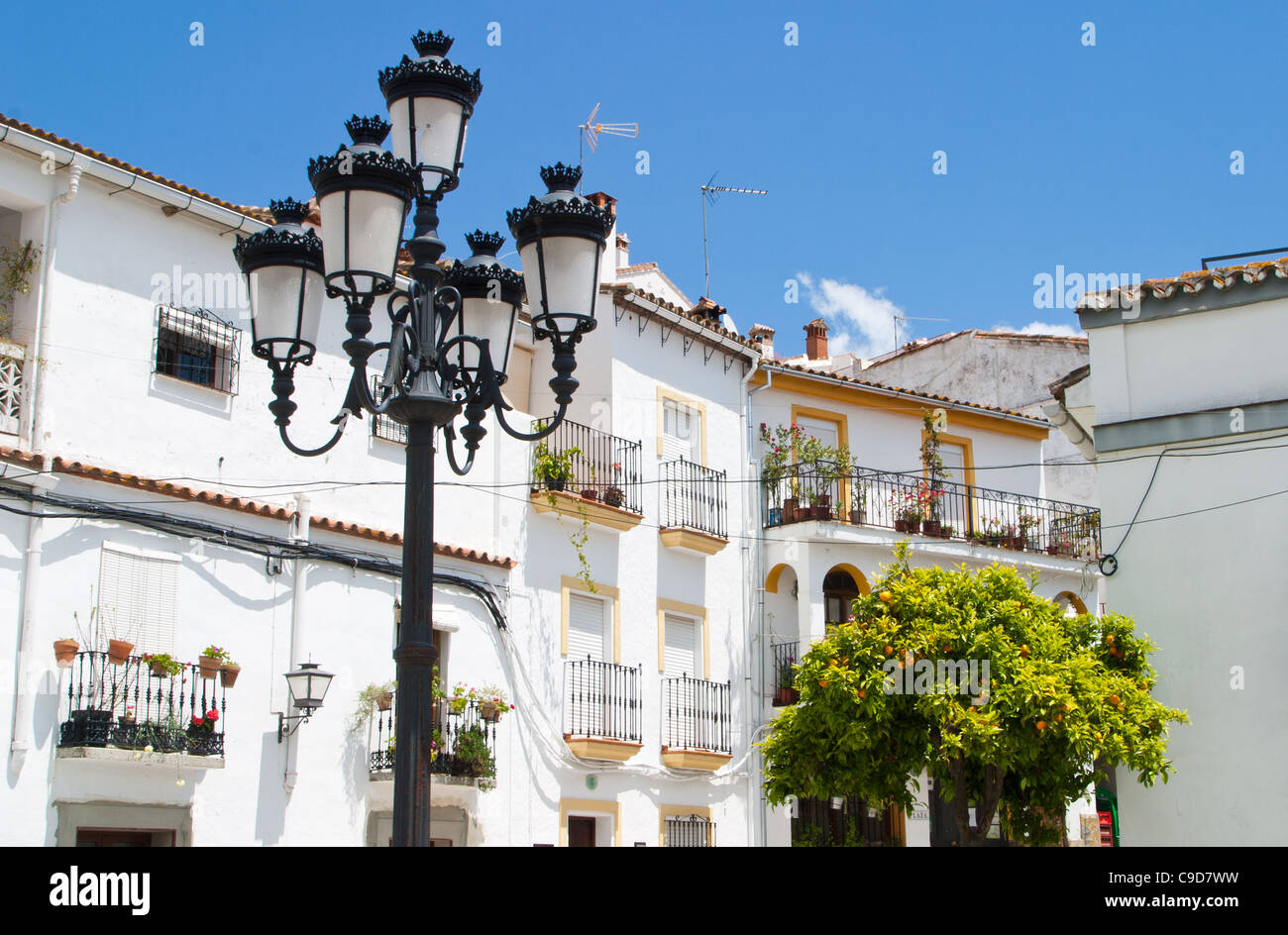 The "white town" of Gaucin, Andalucia, Spain Stock Photo - Alamy