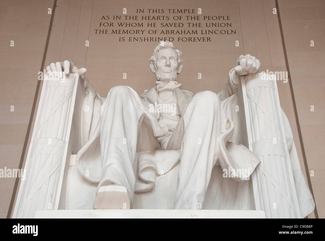 Lincoln memorial henry bacon hi-res stock photography and images - Alamy