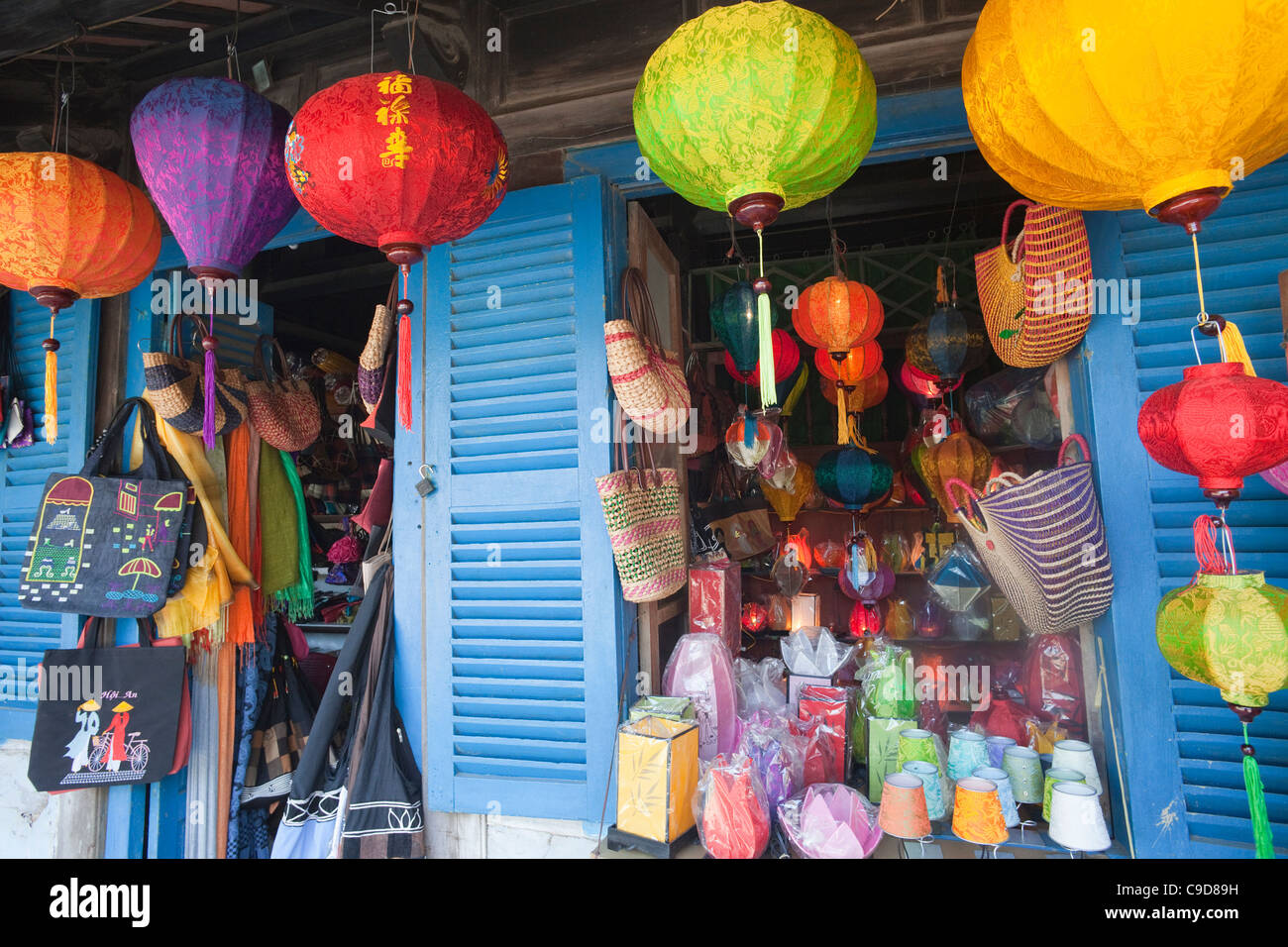 Vietnam, Hoi An, Paper Lantern Shop Window Display Stock Photo - Alamy