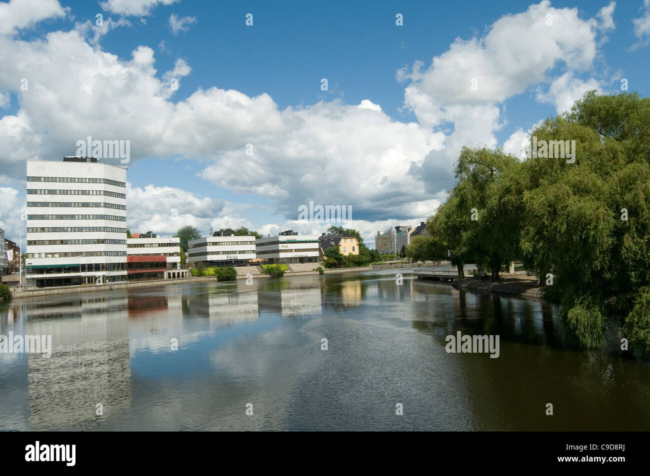 Norrköping sweden swedish town motala strom Östergötland Stock Photo ...