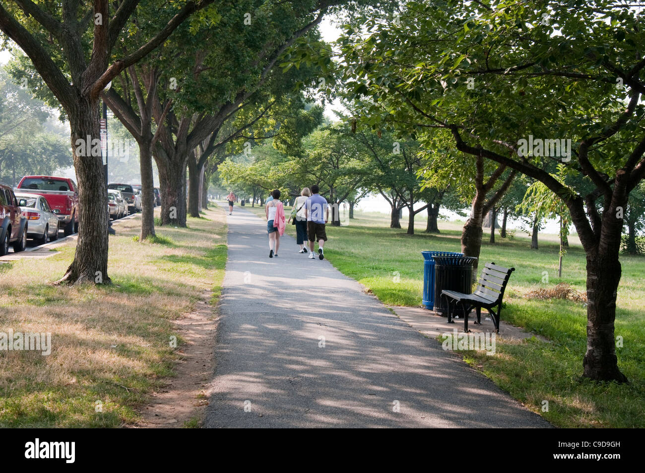 West Potomac Park in Washington DC, United States of America USA Stock ...