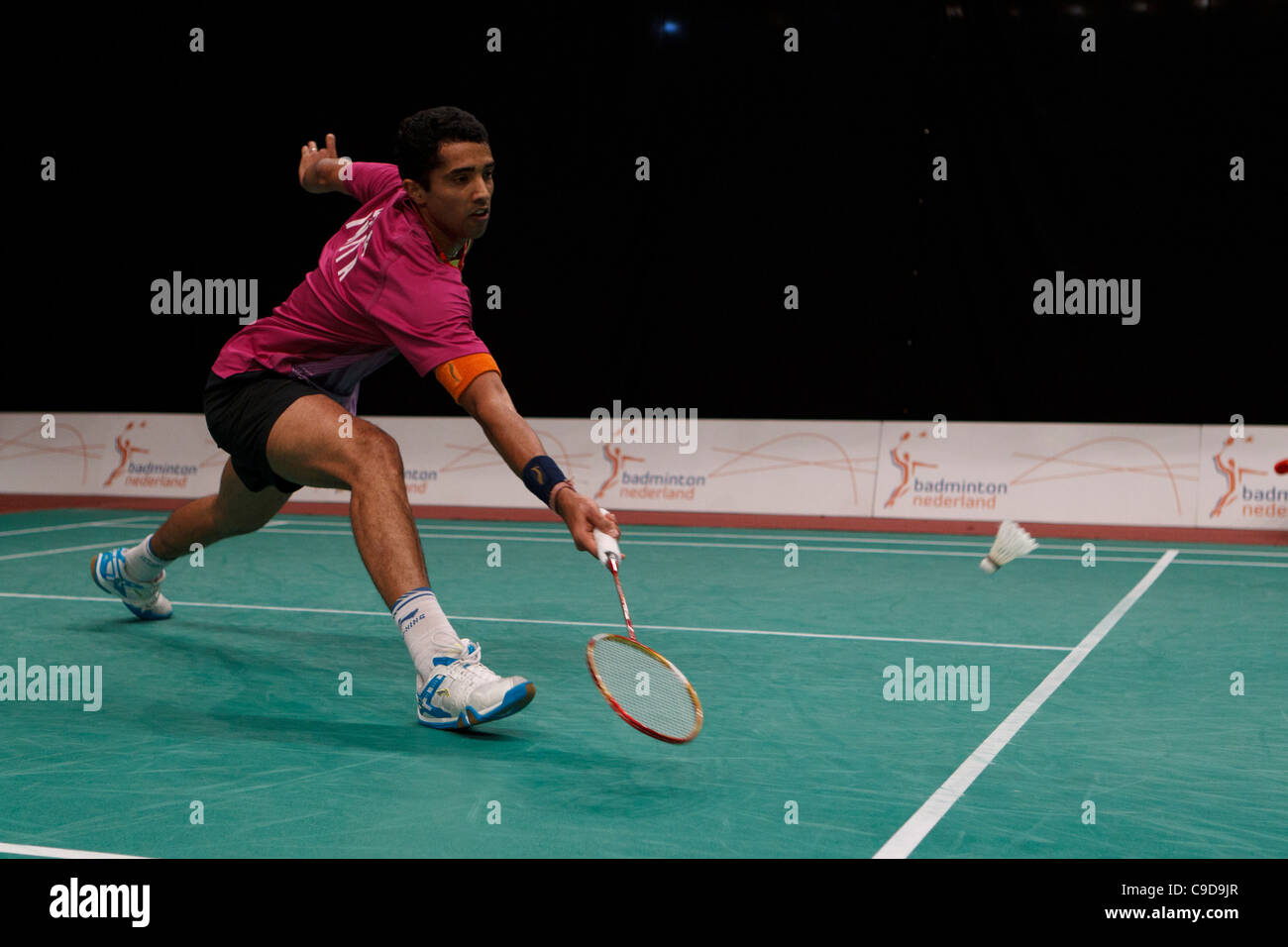 Badminton player Arvind Bhat from India Stock Photo - Alamy