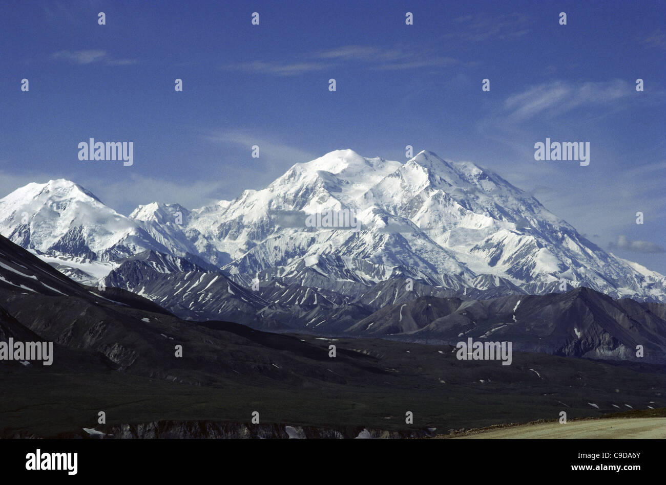 Mount McKinley, Denali National Park, Alaska, USA Stock Photo - Alamy