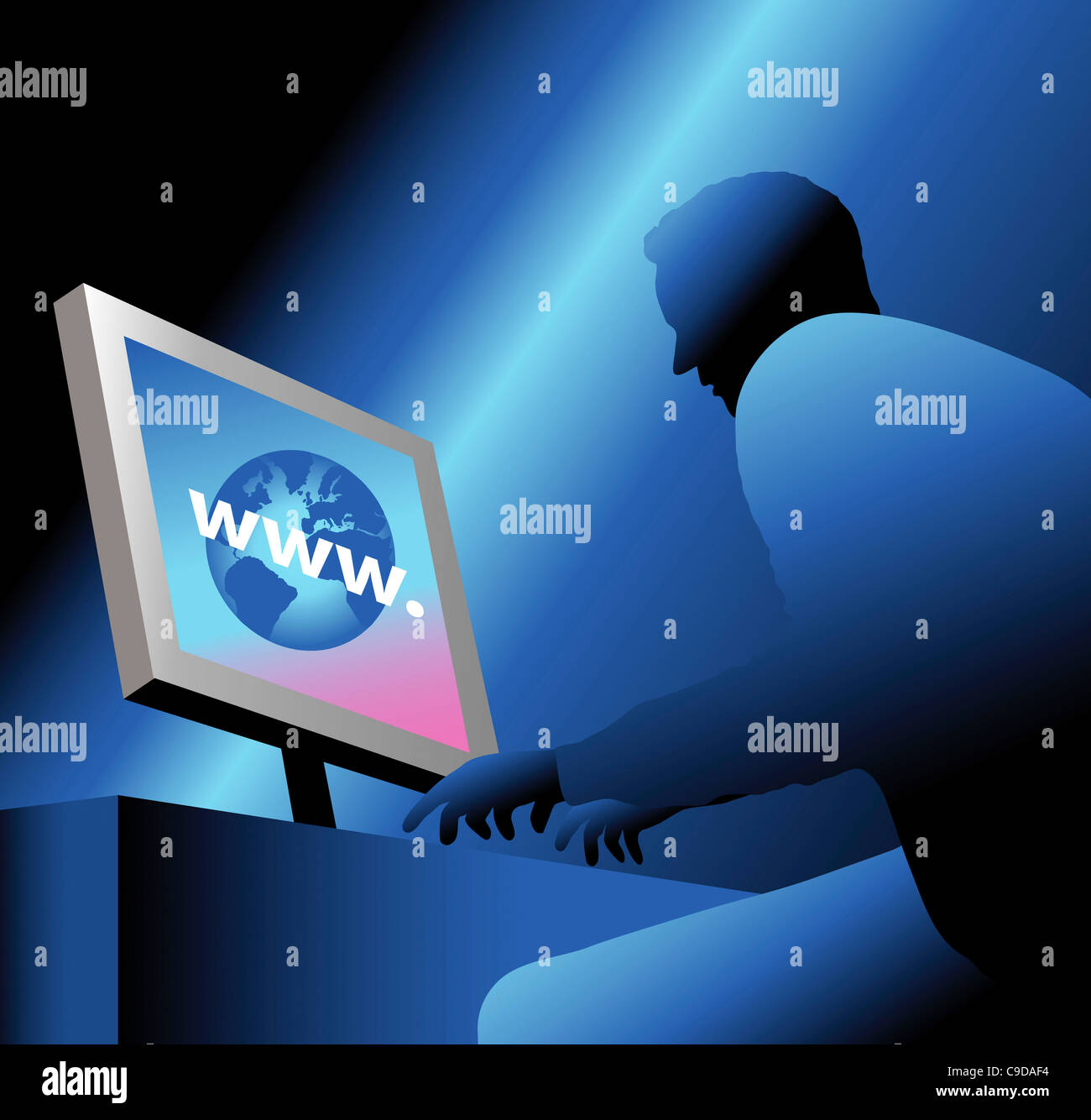 World Wide Webman 2 2006 Linda Braucht (20th C. American) Computer ...