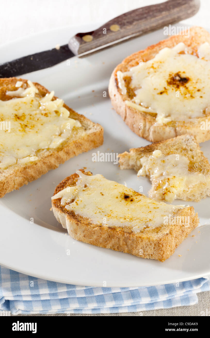 cheese on toast Stock Photo - Alamy