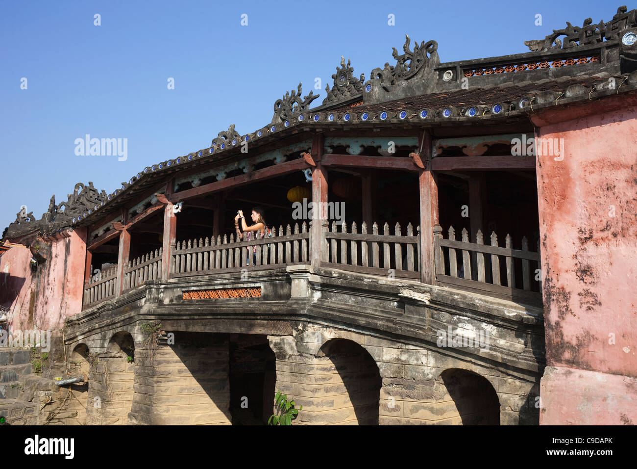 Vietnam, Hoi An, Japanese Covered Bridge Stock Photo - Alamy