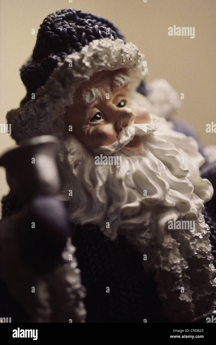 Close-up of a Santa Claus doll Stock Photo - Alamy