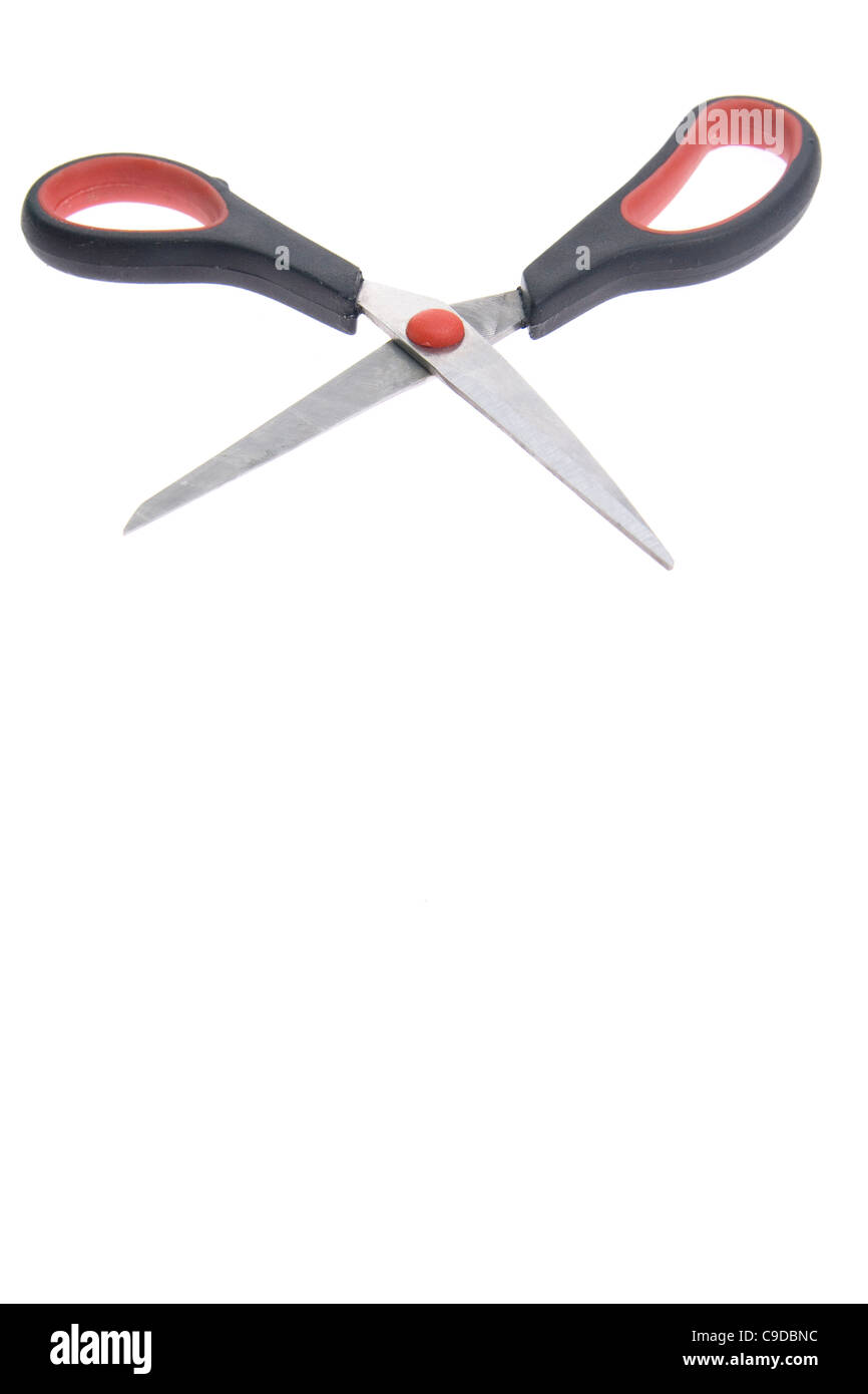 Scissors isolated on white background Stock Photo - Alamy