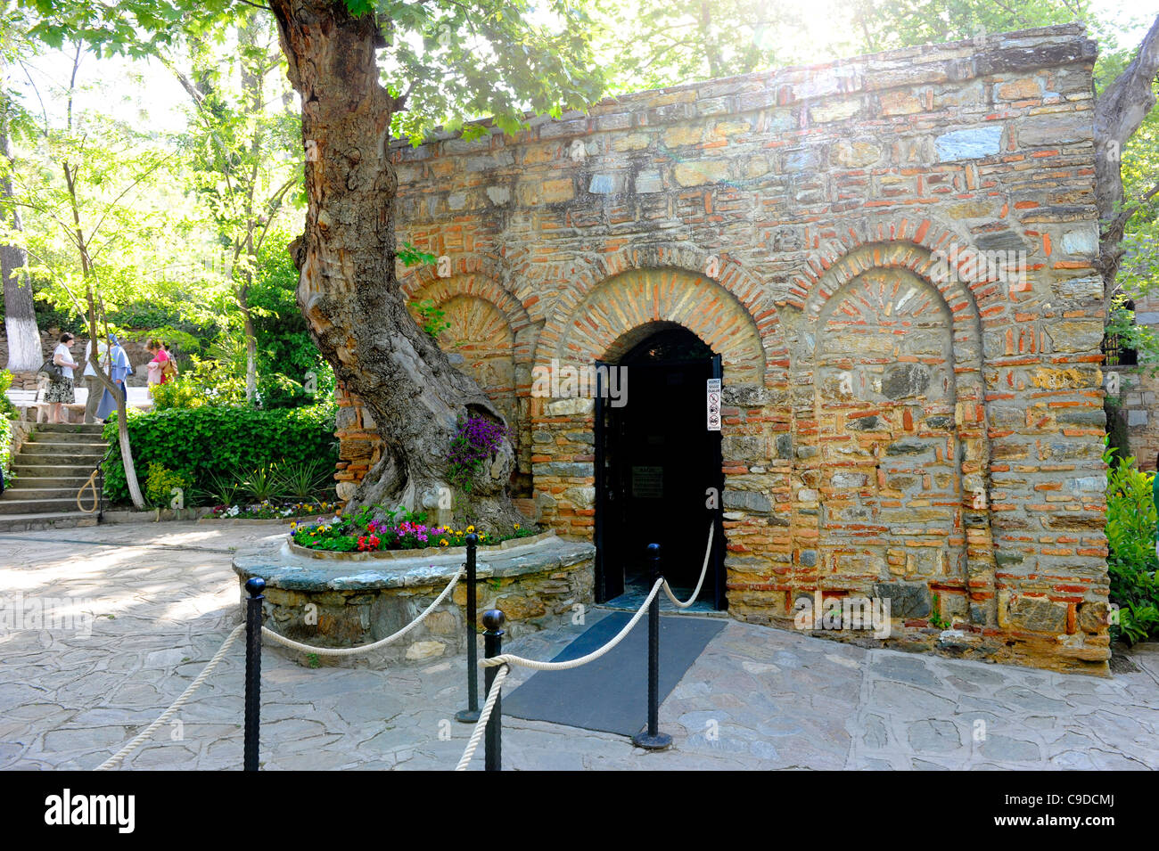 Meryemana Shrine Virgin Mary Ephesus Turkey Kusadasi Stock Photo - Alamy
