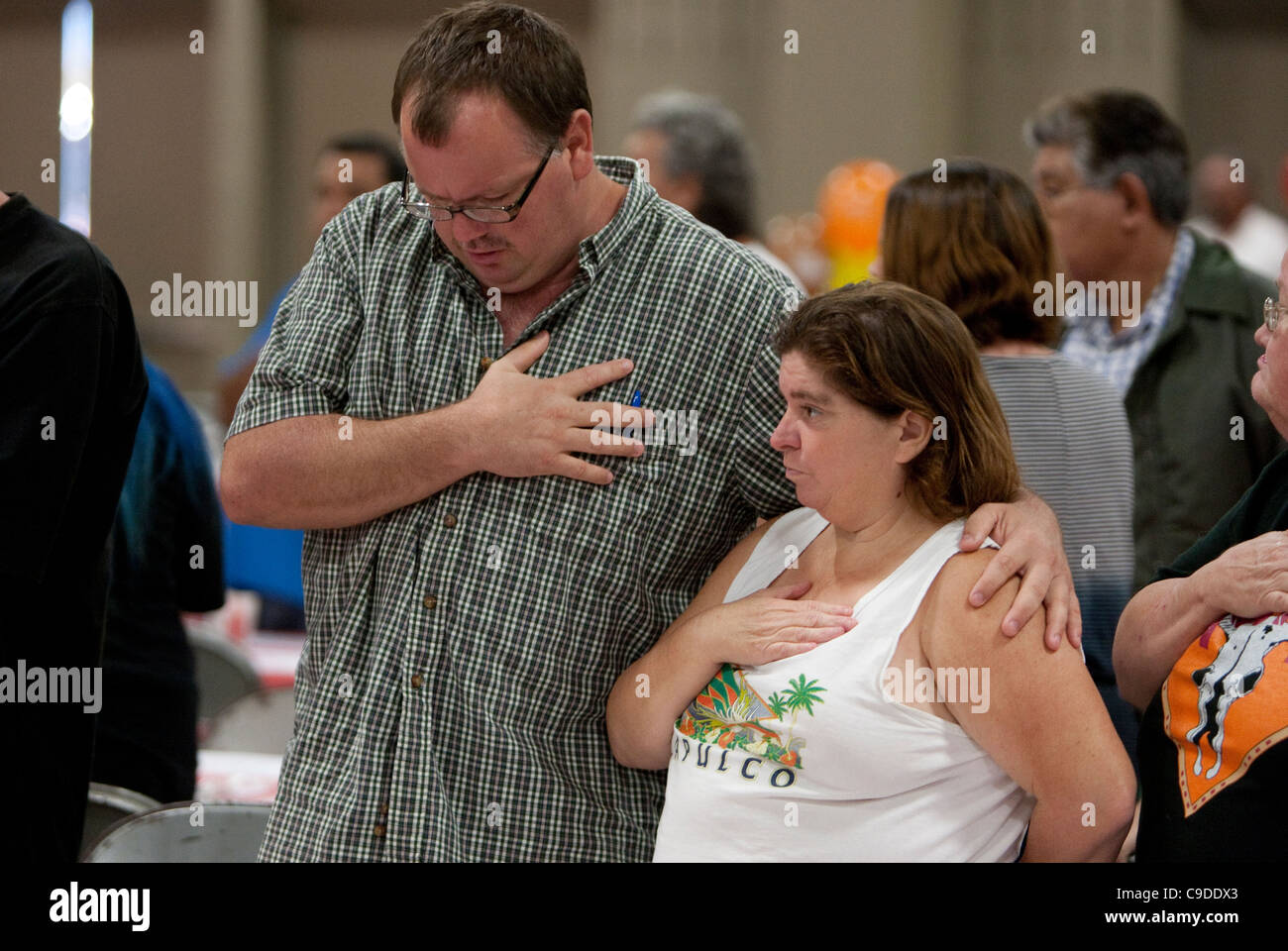 Hand hugging heart hi-res stock photography and images - Alamy