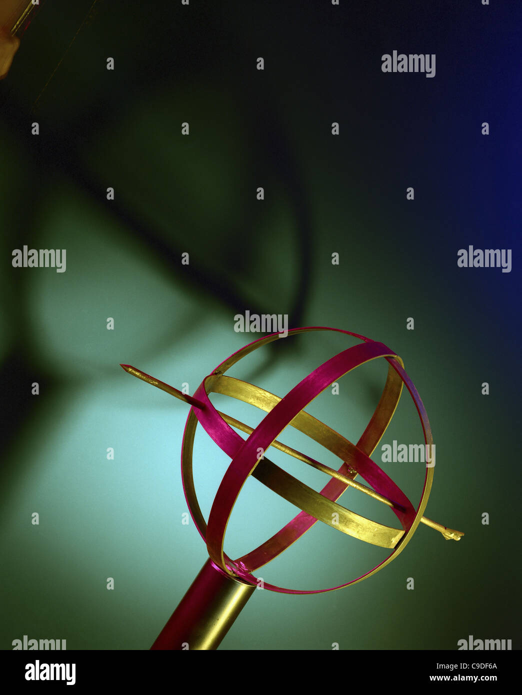 Close-up of a gyroscope Stock Photo - Alamy