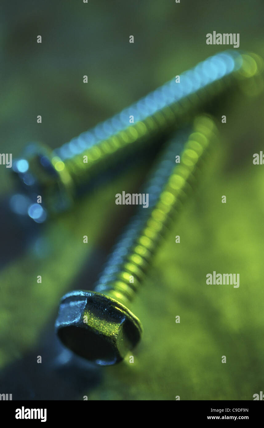 Green screws hi-res stock photography and images - Alamy