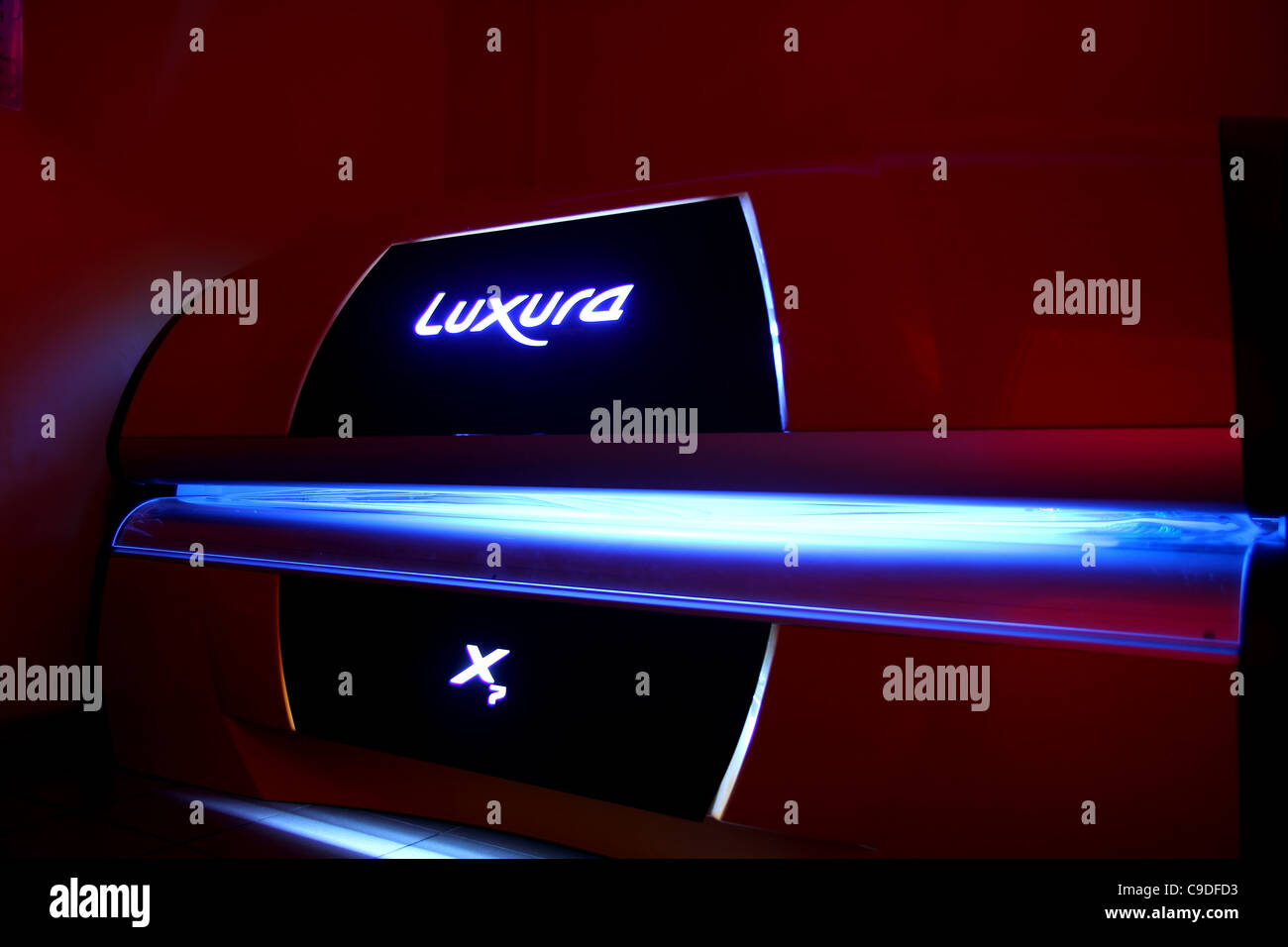 Sun bed closeup. Luxura Stock Photo - Alamy