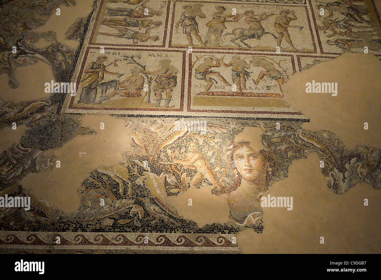 Israel, Lower Galilee, Zippori National Park The city of Zippori ...