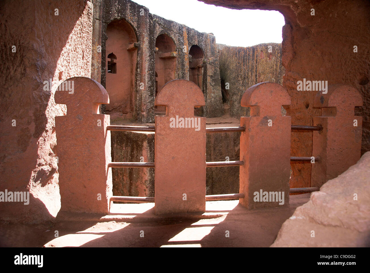 Interior of the Bet Gabriel Rufael (House of Gabriel and Raphael Stock ...