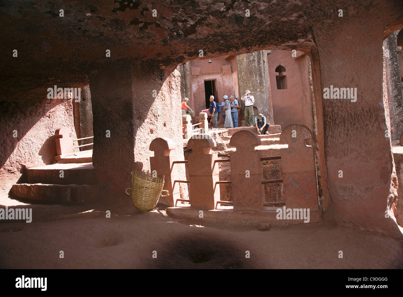 Interior of the Bet Gabriel Rufael (House of Gabriel and Raphael Stock ...