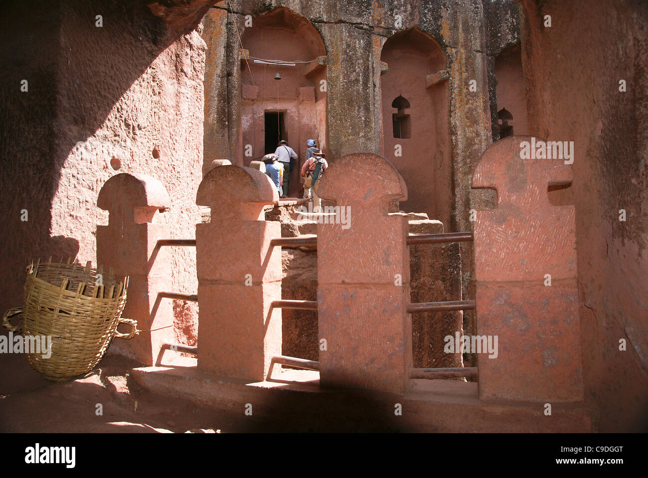 Interior of the Bet Gabriel Rufael (House of Gabriel and Raphael Stock ...