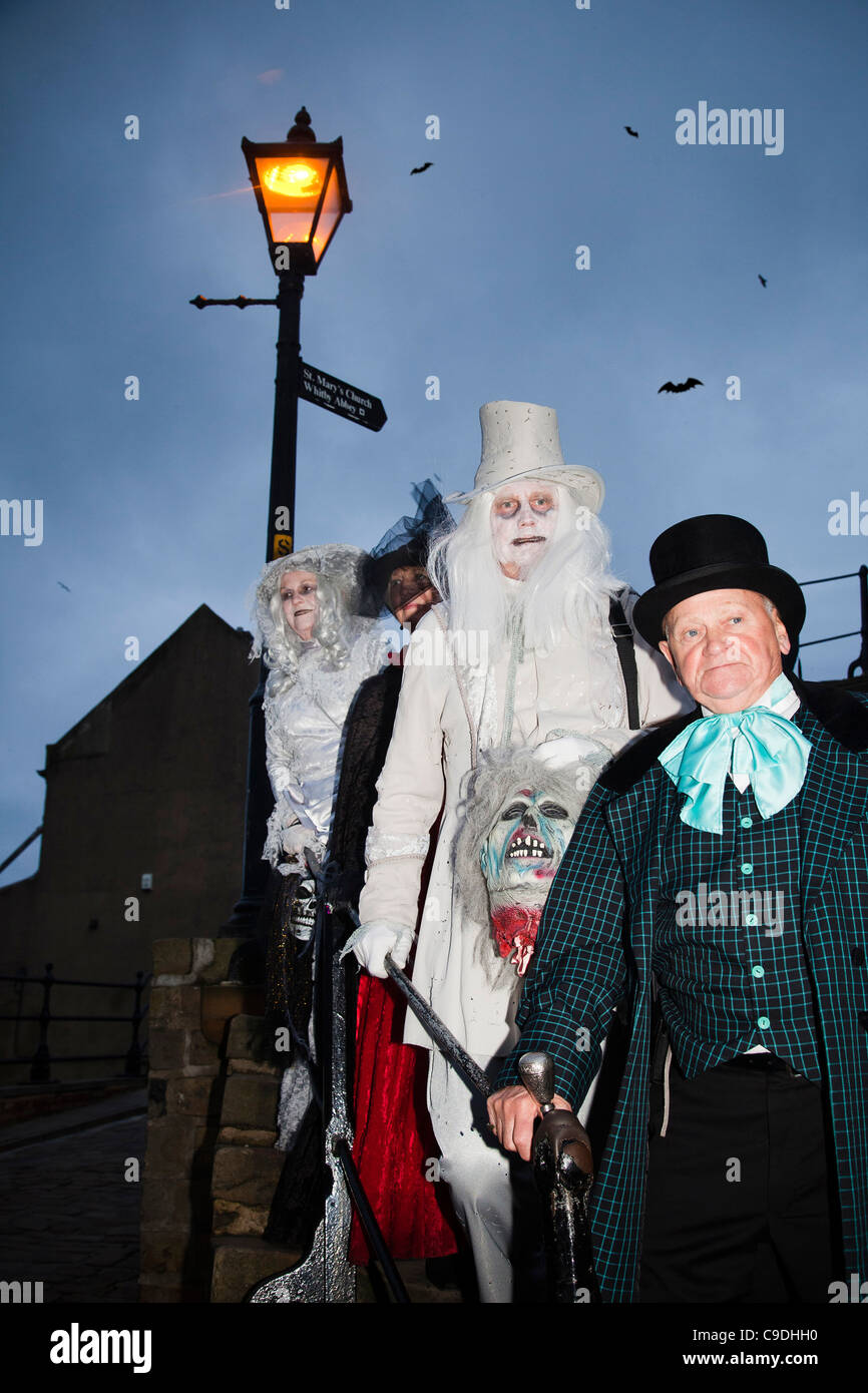 Goths at the Whitby Goth Festival, North Yorkshire Stock Photo - Alamy